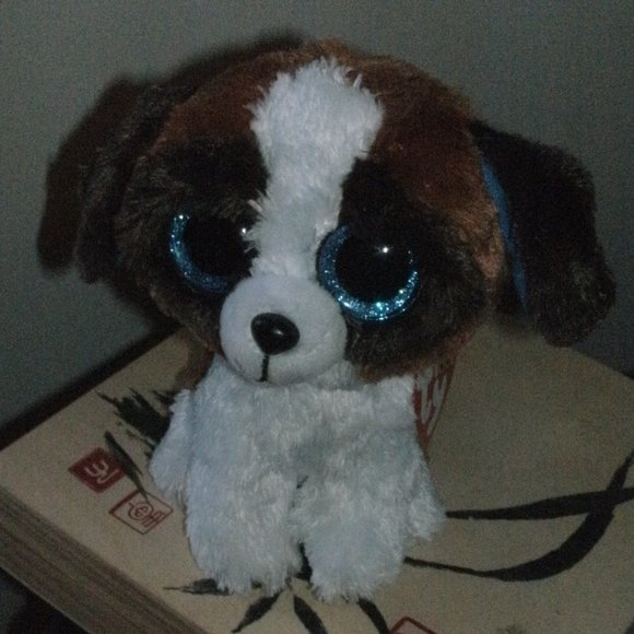 Ty | Toys | Ty Beanie Boos 29 Duke The St Bernard Big Blue Eyes Puppy ...